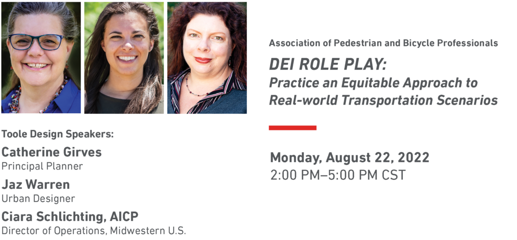 Toole Design at the 2022 APBP Conference - Toole Design