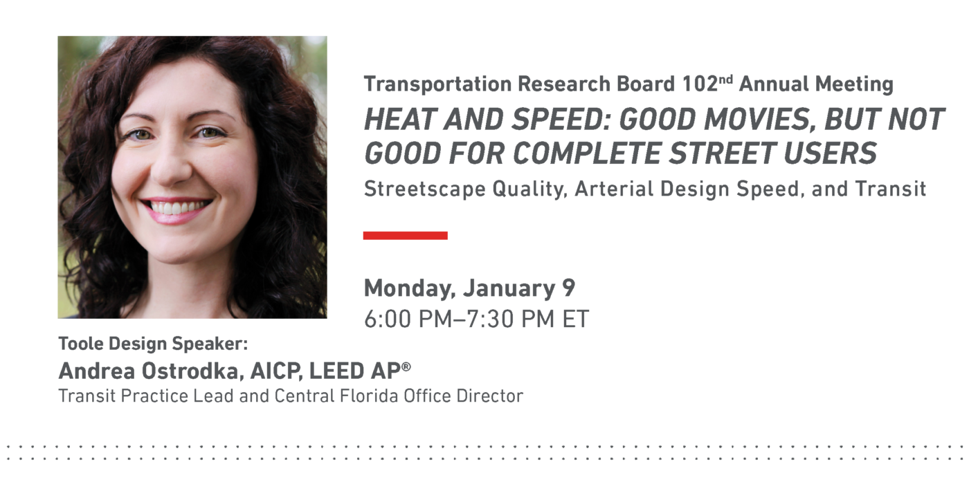 Toole Design at TRB 2023 - Toole Design